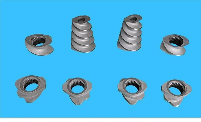 High Performance Twin Screw Extruder Parts Alloy imported WR5 Material ...